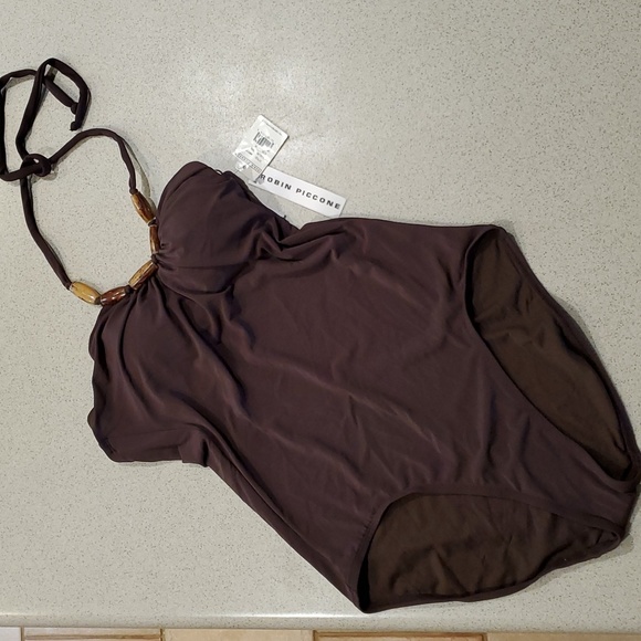 Robin Piccone | Swim | Robin Piccone Naomi Size 4 Halter Top Onepiece ...